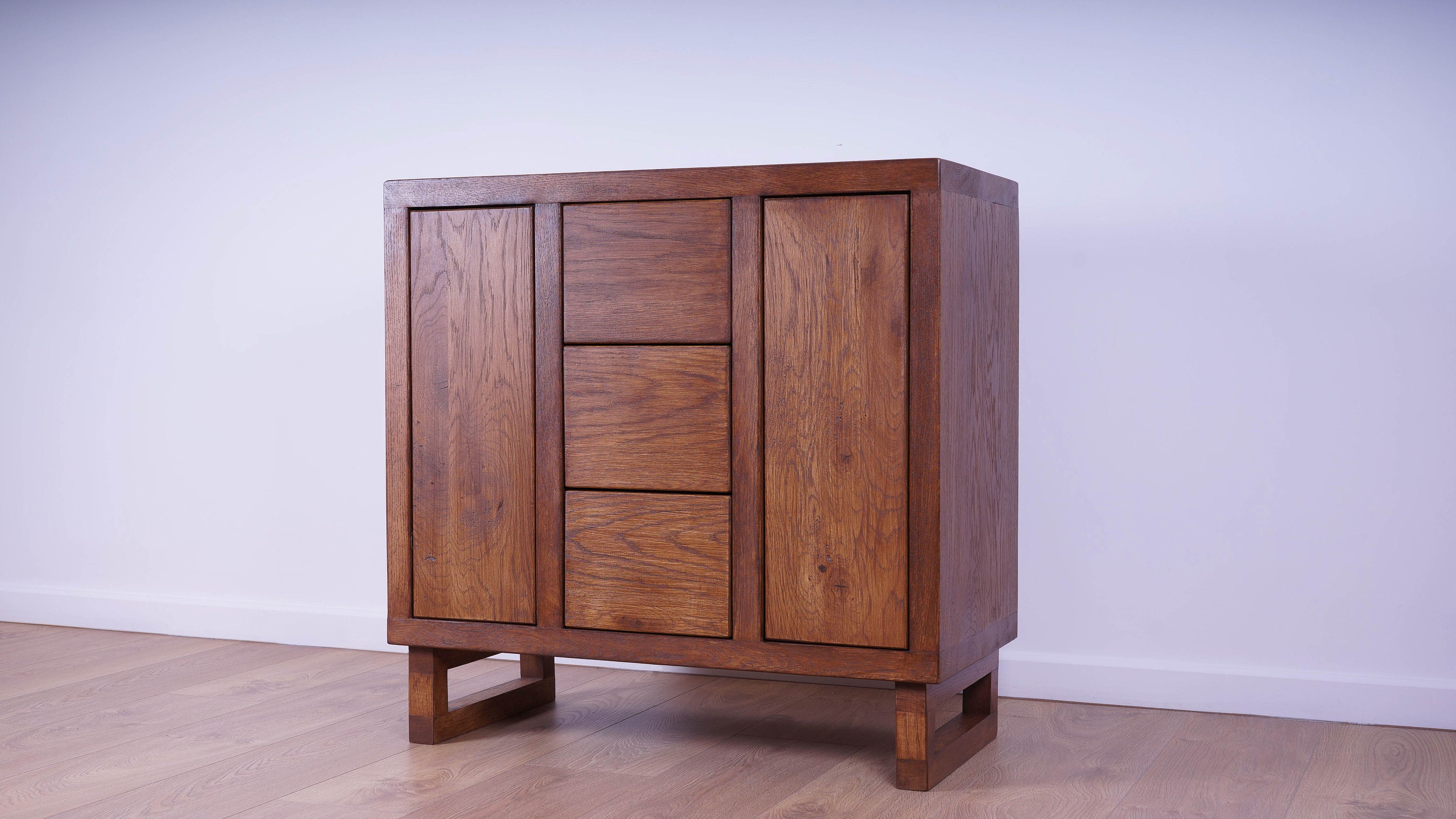 Hardwood Oak Bathroom Vanity Unit & Washstand - Etsy
