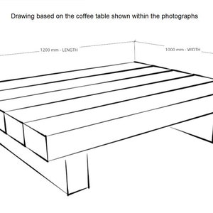 Exclusive Hand-crafted Chunky Oak Sleeper Coffee Table Available in ...