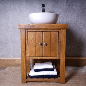 Hand-crafted Wash Stand / Vanity Unit Made to Order - Etsy UK