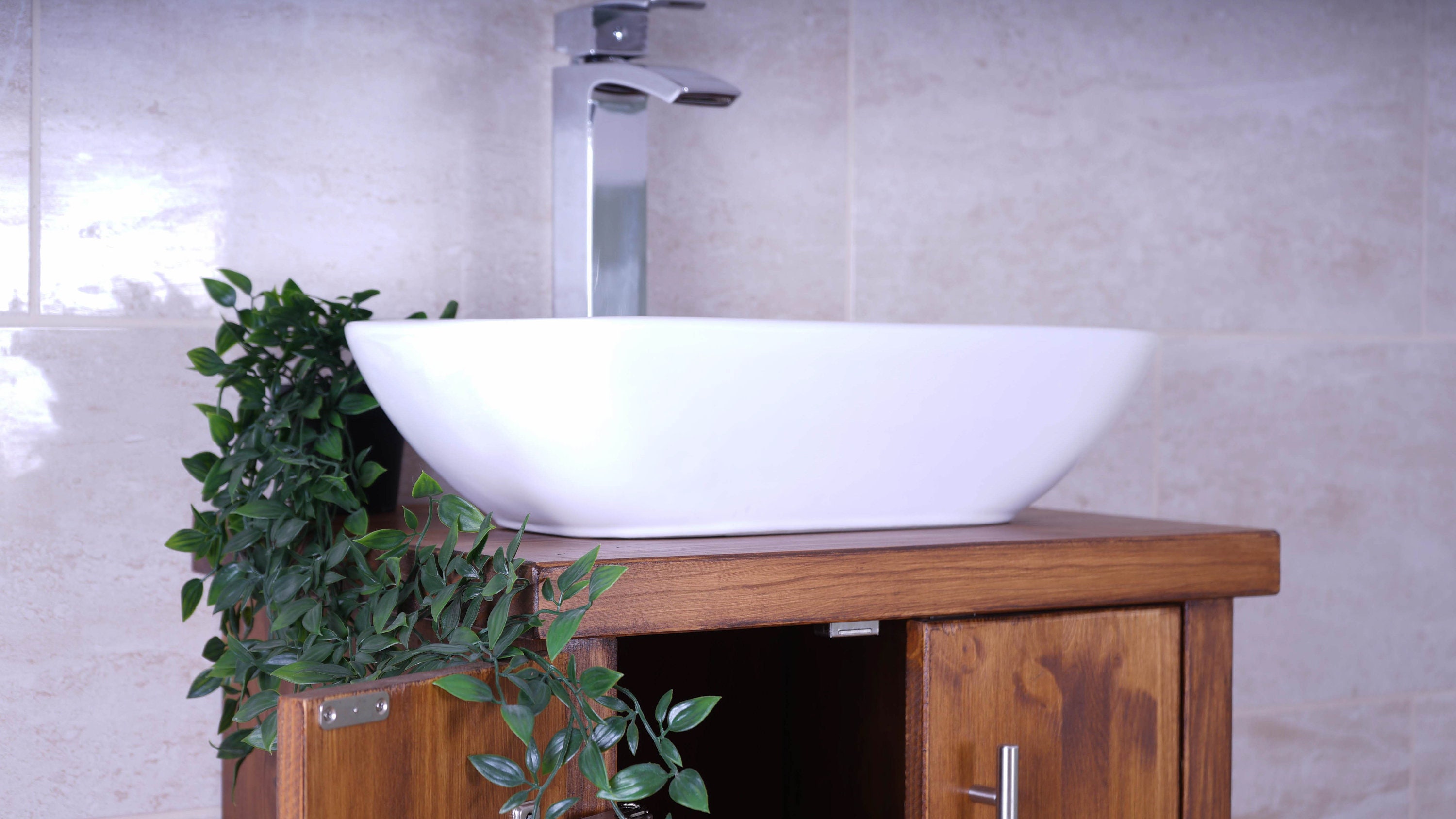 Hand-crafted Wash Stand / Vanity Unit Made to Order - Etsy UK