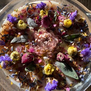 Floral Wildflower Garden Cottagecore Casserole Soy Wax Candle - Sharp ...