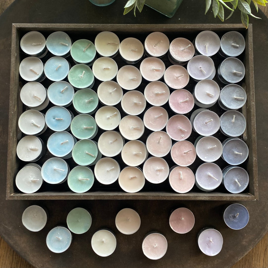 Soy Wax Tea Light Scent Sampler - Nine Amazing Possible Scent ...