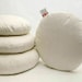 Customised Duck Feather Round Cushion Pads Insert Inners Scatters ...