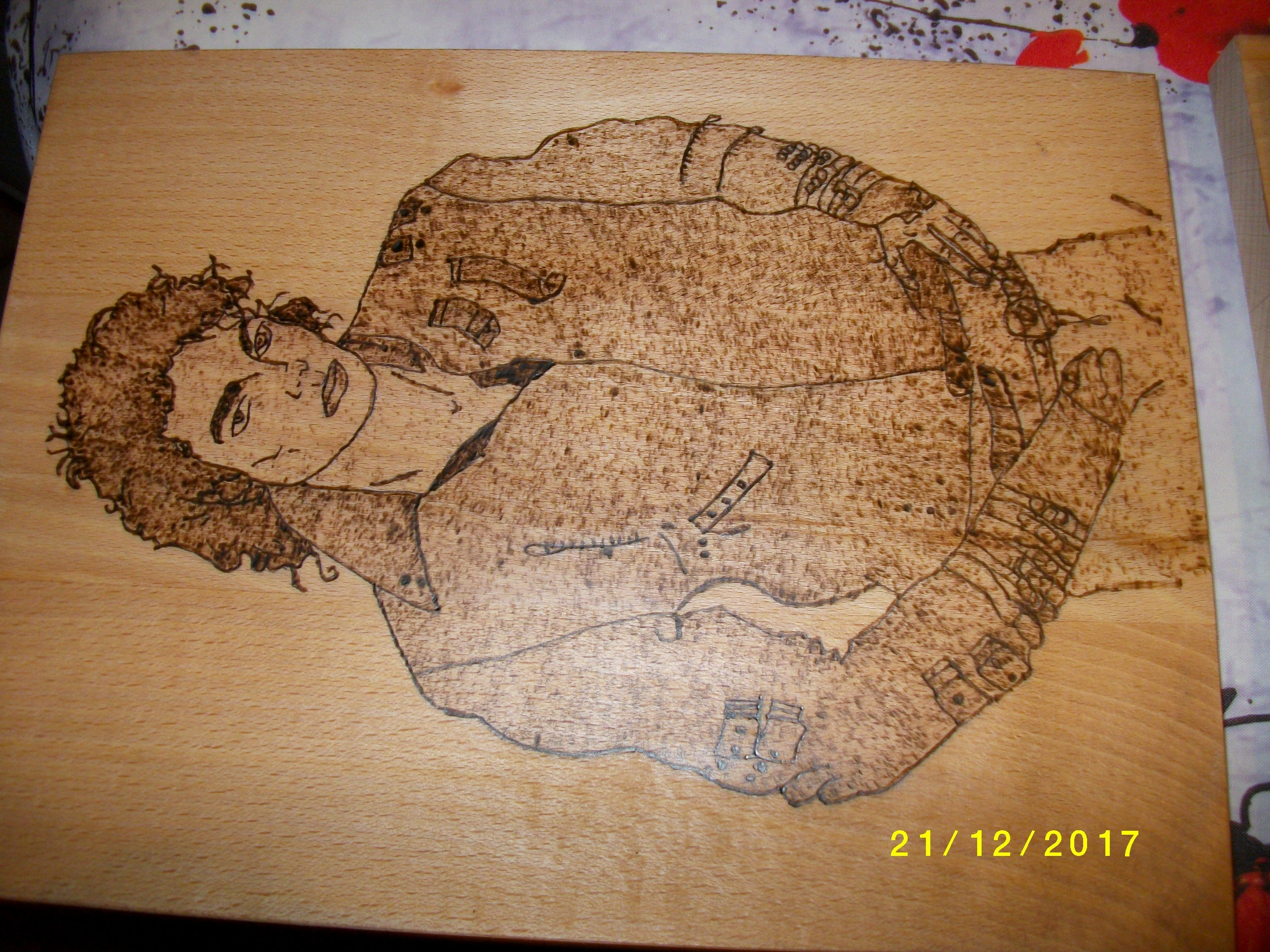 PYROGRAPHY WOOD PORTRAITS - Etsy