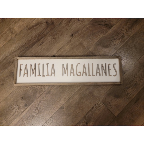 Familia Sign - Etsy
