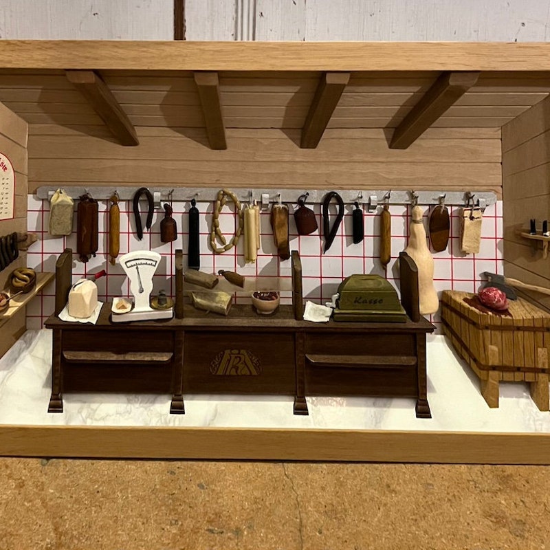 Dollhouse Butcher - Etsy