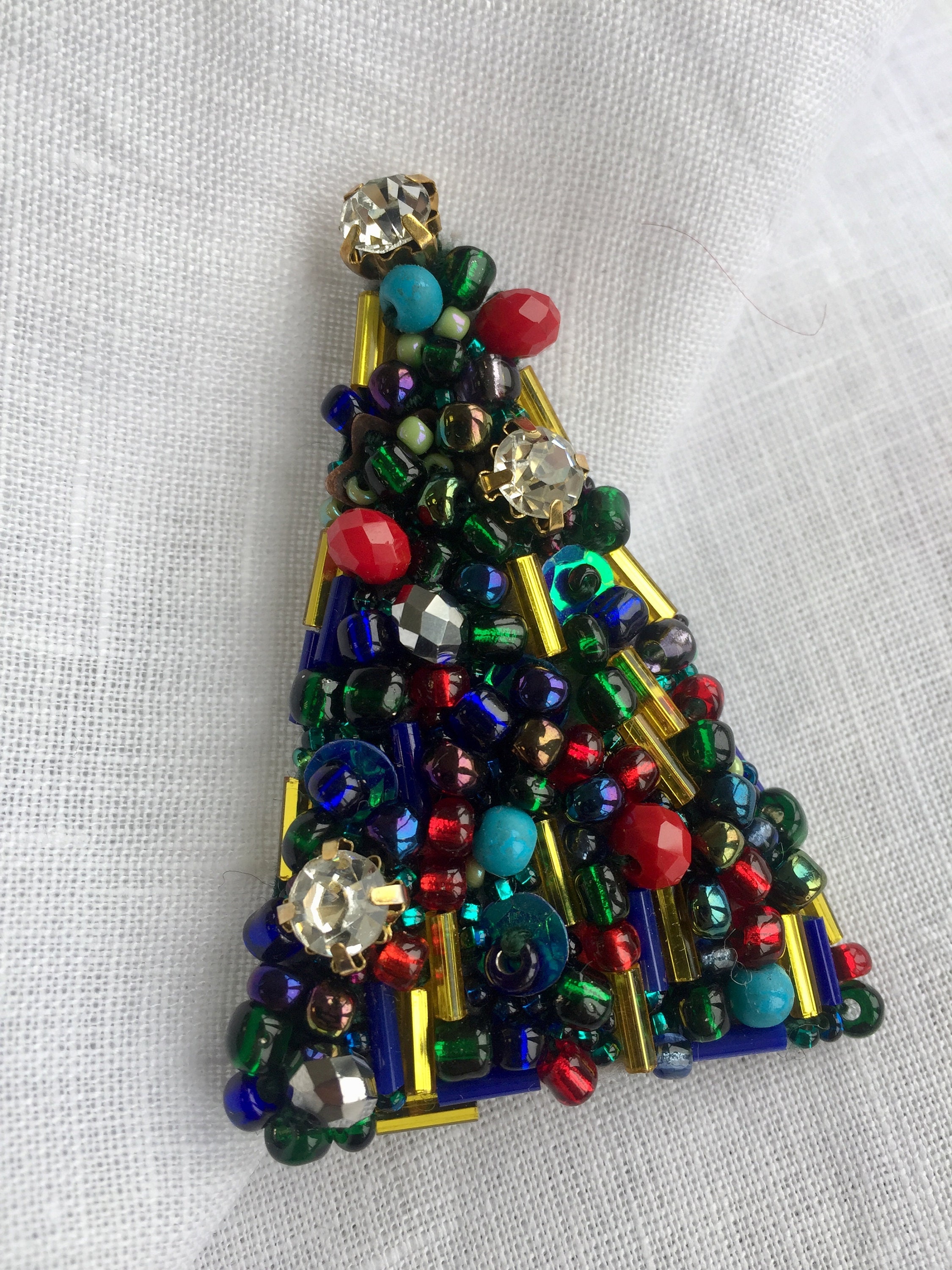 Christmas Gift Christmas Tree Brooch Christmas Jeweler - Etsy