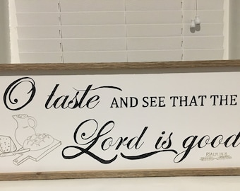 Taste and see | Etsy