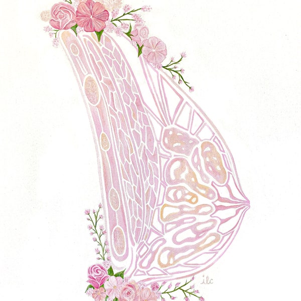 Breast Canvas Painting - Etsy