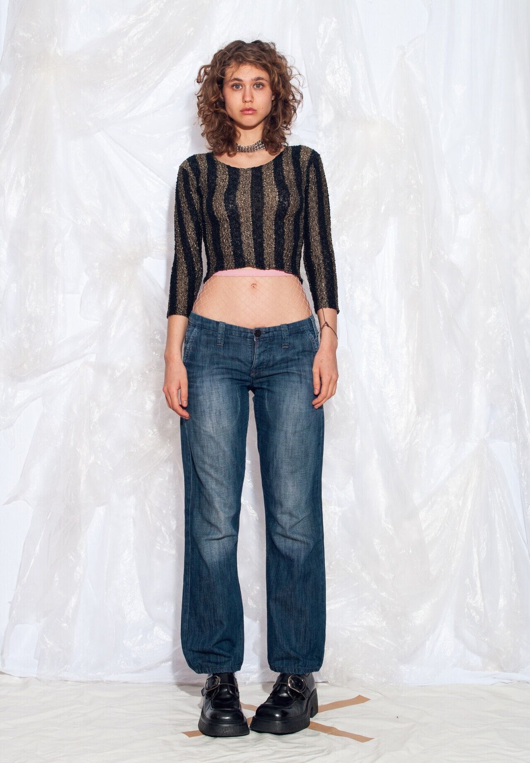 Vintage Y2K G-star Raw Jeans in Blue Denim With Low Rise 2000s Straight ...