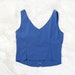 Vintage Y2K Lace-up Corset Top in Blue 2000s Fairycore Whimsigoth Tank ...