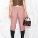Vintage Y2K Cargo Shorts in Pink Fairycore Grunge 2000s Cyber Grunge ...