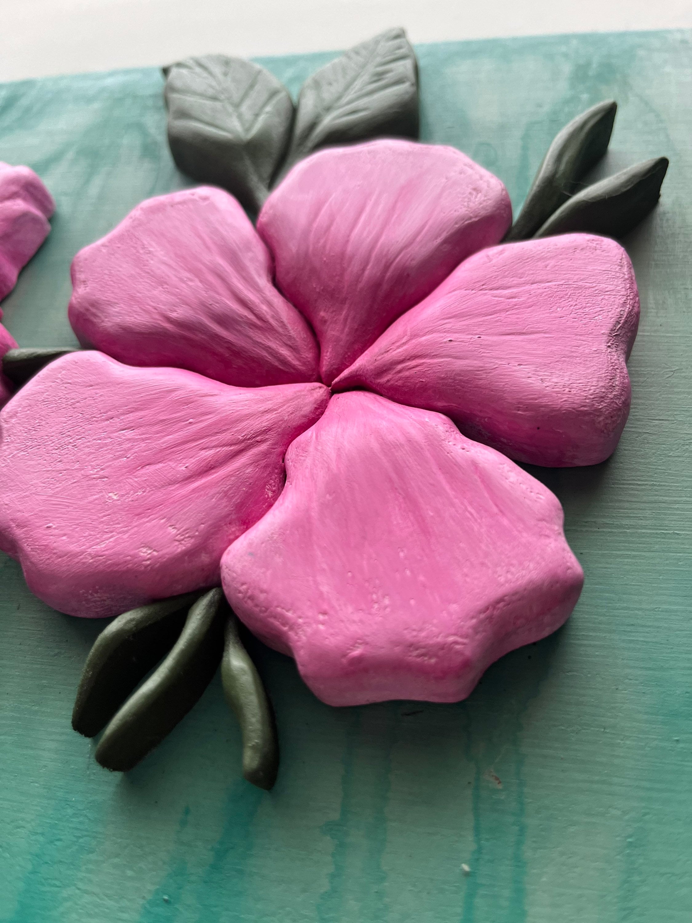 Wood Carved Hibiscus, Hibiscus, Flower, Hibiscus Flower, Wooden ...