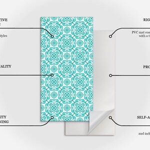 Waves in 3D Layers Panel Stickers, White Peel and Stick Panels ...