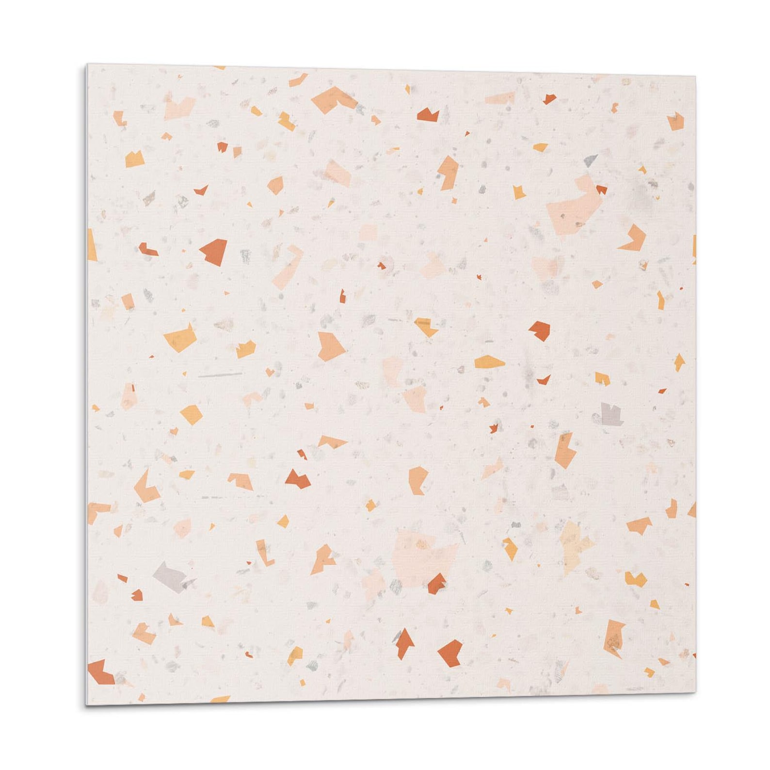 Abstract Terrazzo Pattern Tile Stickers, Creamy Peel and Stick Tiles ...