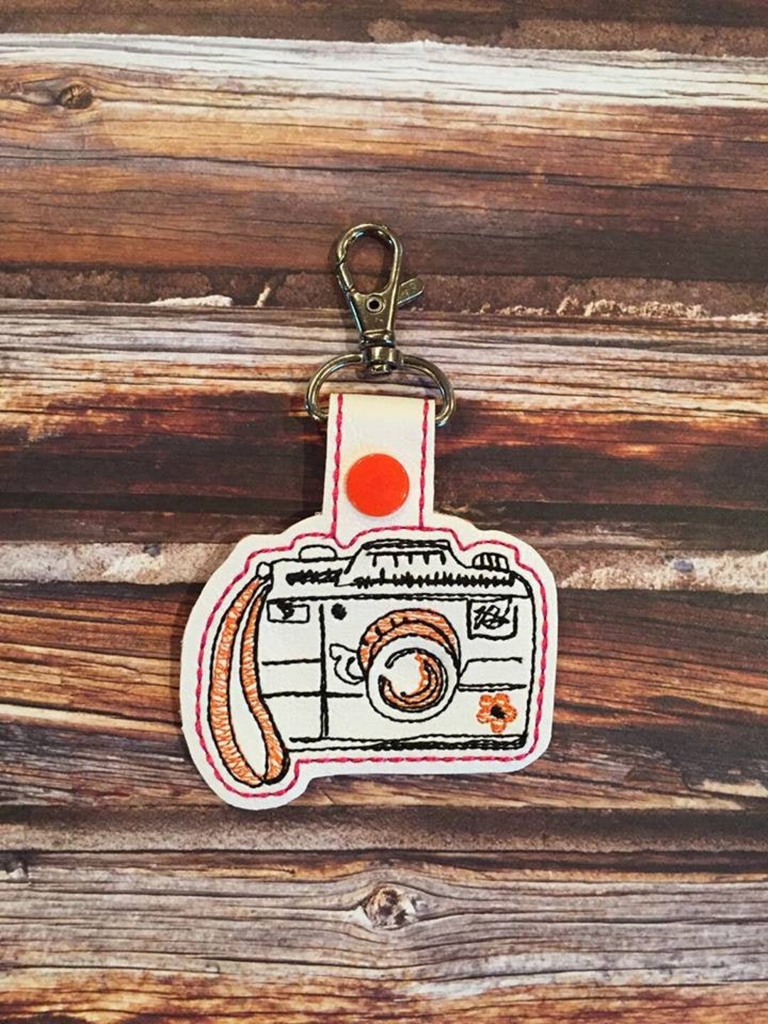 Camera Snap Tabs ITH Machine Embroidery Designs Machine - Etsy