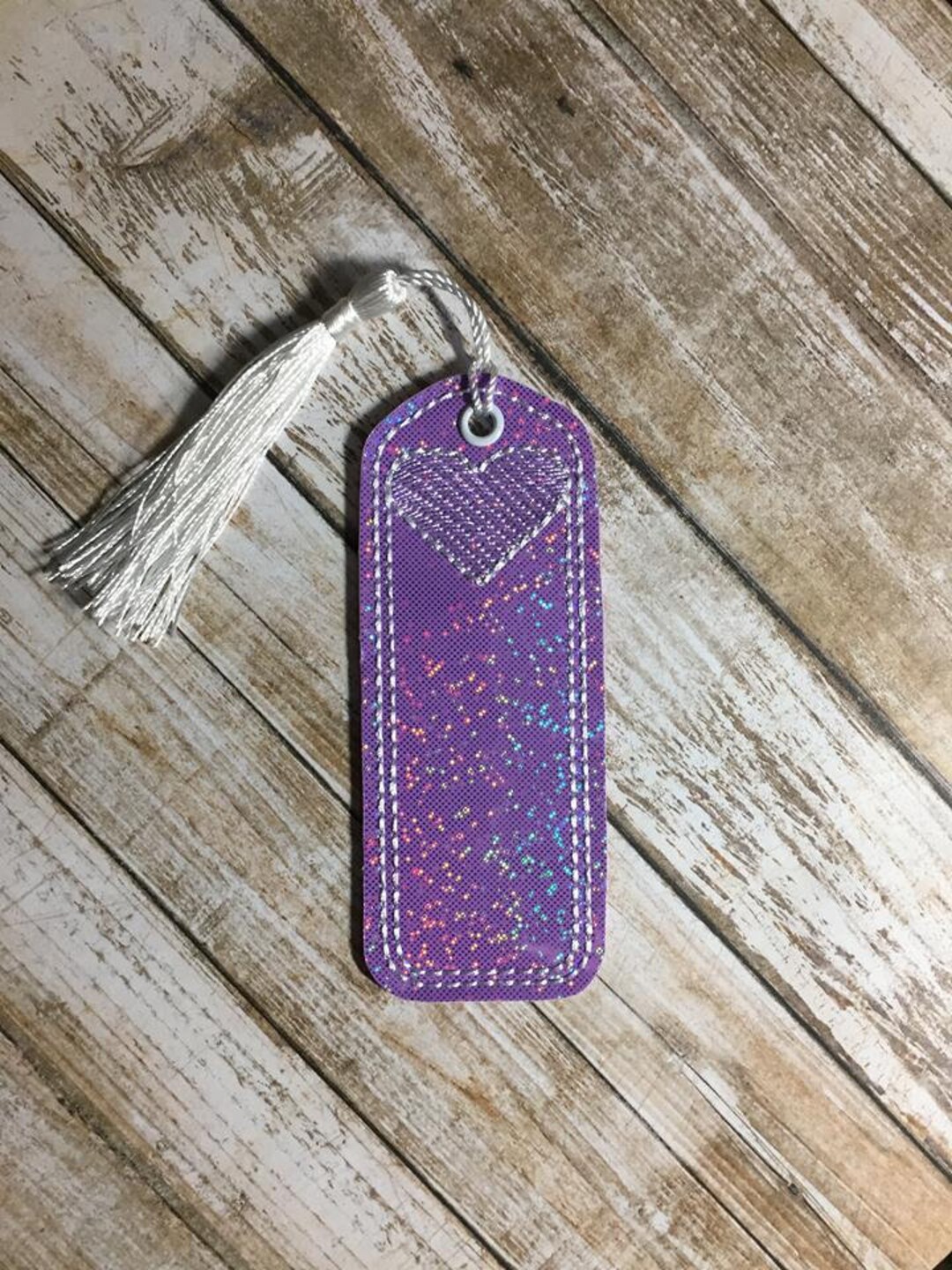 Heart Bookmark Machine Embroidery Designs Digital Files - Etsy