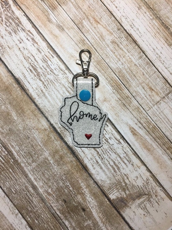 Wisconsin Machine Embroidery States Machine Embroidery | Etsy