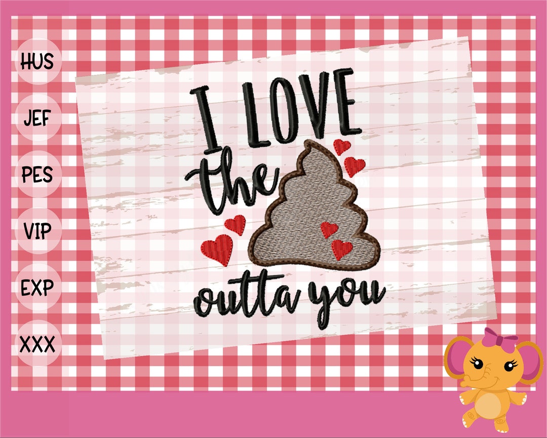 Toilet Paper Saying I Love the Crap Shit Poop Poo Outta You - Etsy ...
