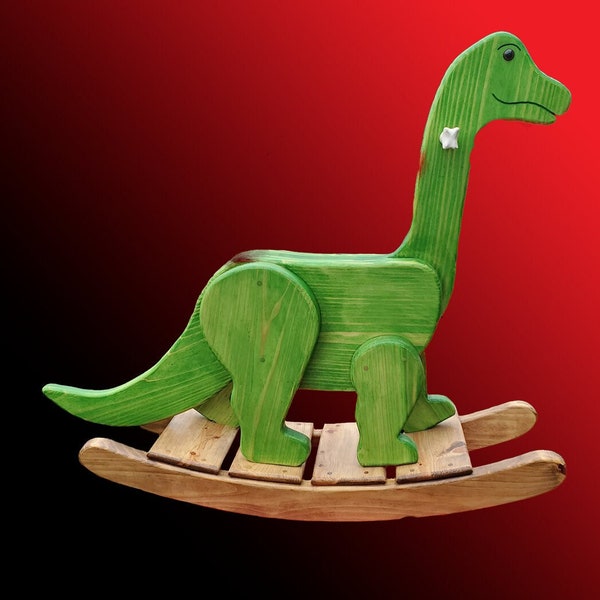 Rocking Dinosaur - Etsy