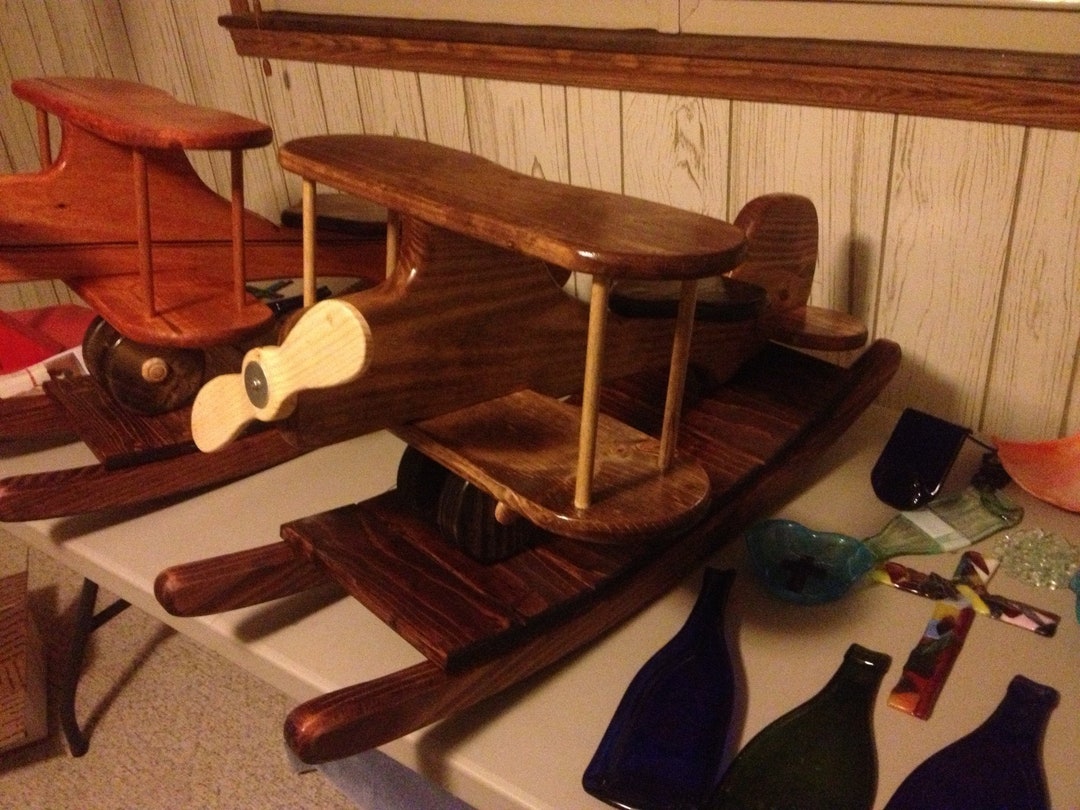 Rocking Airplane - Etsy