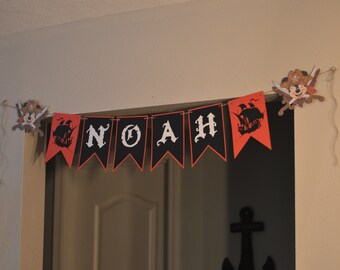 Pirate banner | Etsy