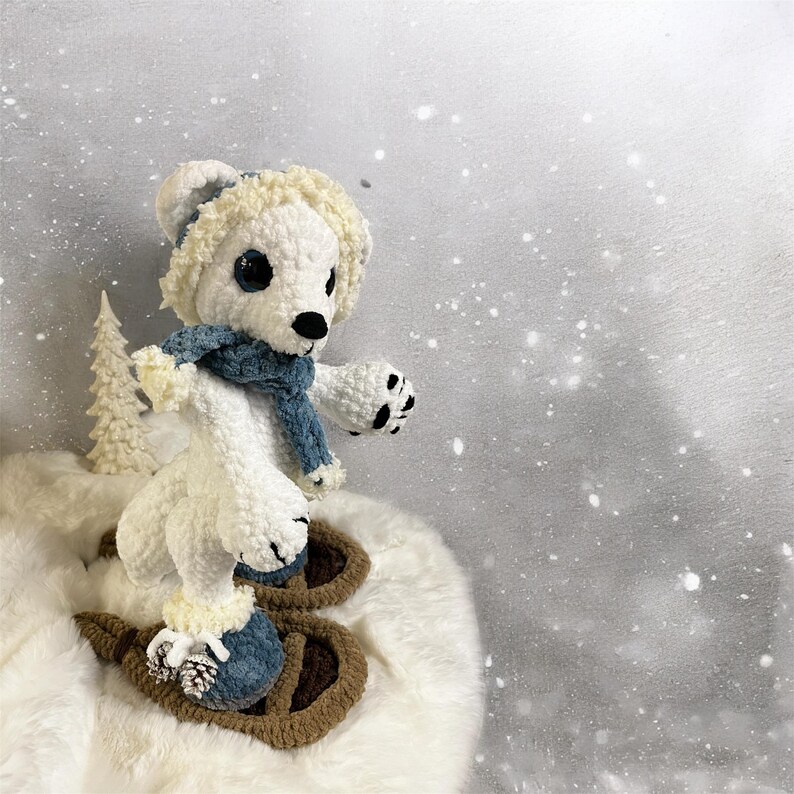 Aurora the Arctic Fox, Crochet Pattern, Crochet Arctic Fox, Amigurumi ...