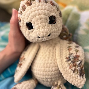 Sully the Sitting Sea Turtle, Crochet Pattern, Amigurumi Sea Turtle ...