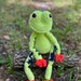 Fred the Tree Frog, Crochet Pattern, Crochet Frog, Frog Pattern ...