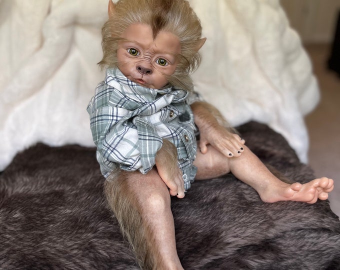 NYX Reborn Lycan Cub, Lycan Cub, Werewolf, Reborn Doll, Baby Lycan ...