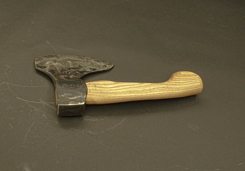 Hand Forged Broad Hewing Axe With Sign - Etsy
