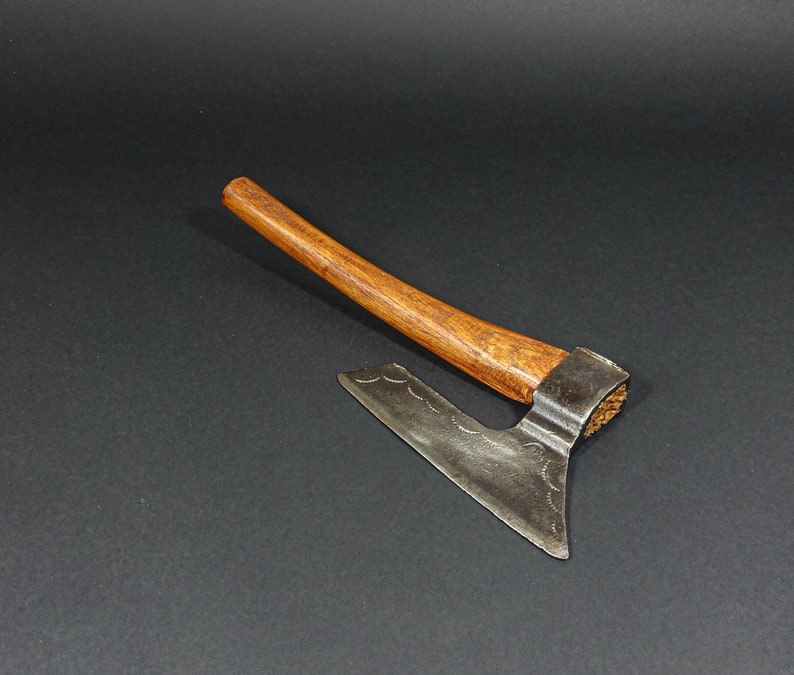 ANTIC Goosewing Bearded Broad Hatchet Axe Head Handmade Forged - Etsy