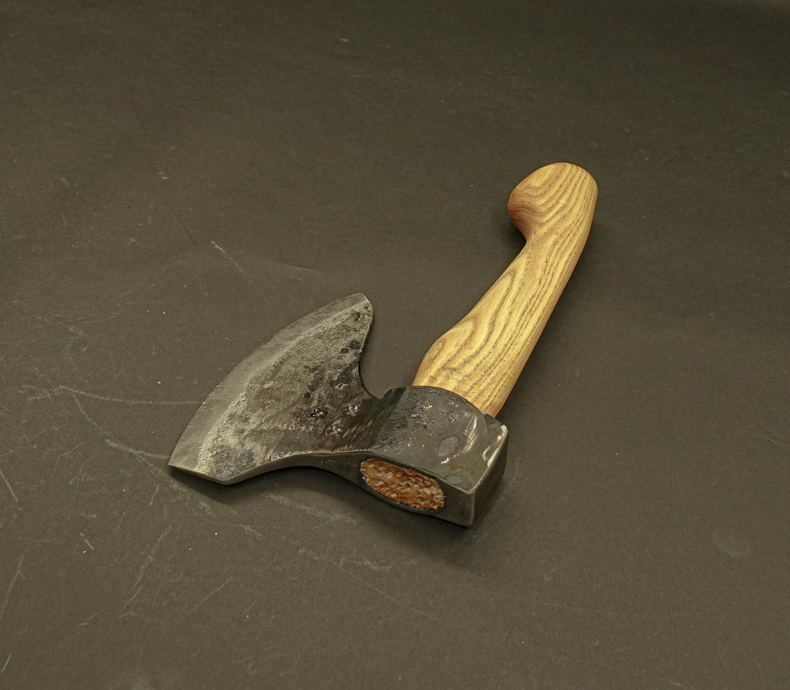 Hand Forged Broad Hewing Axe With Sign - Etsy