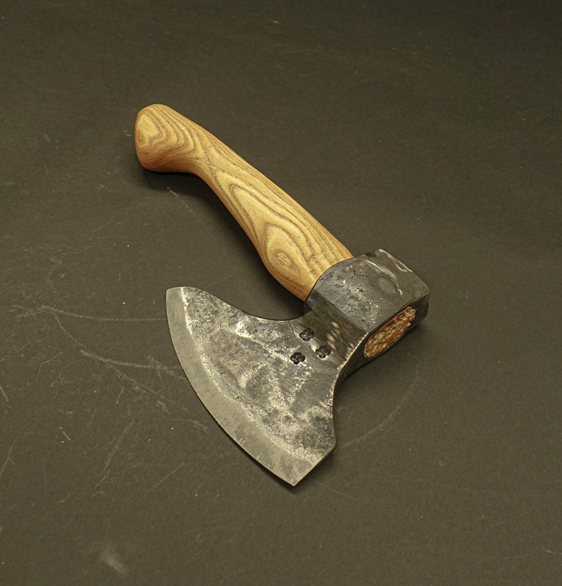 Hand Forged Broad Hewing Axe With Sign - Etsy