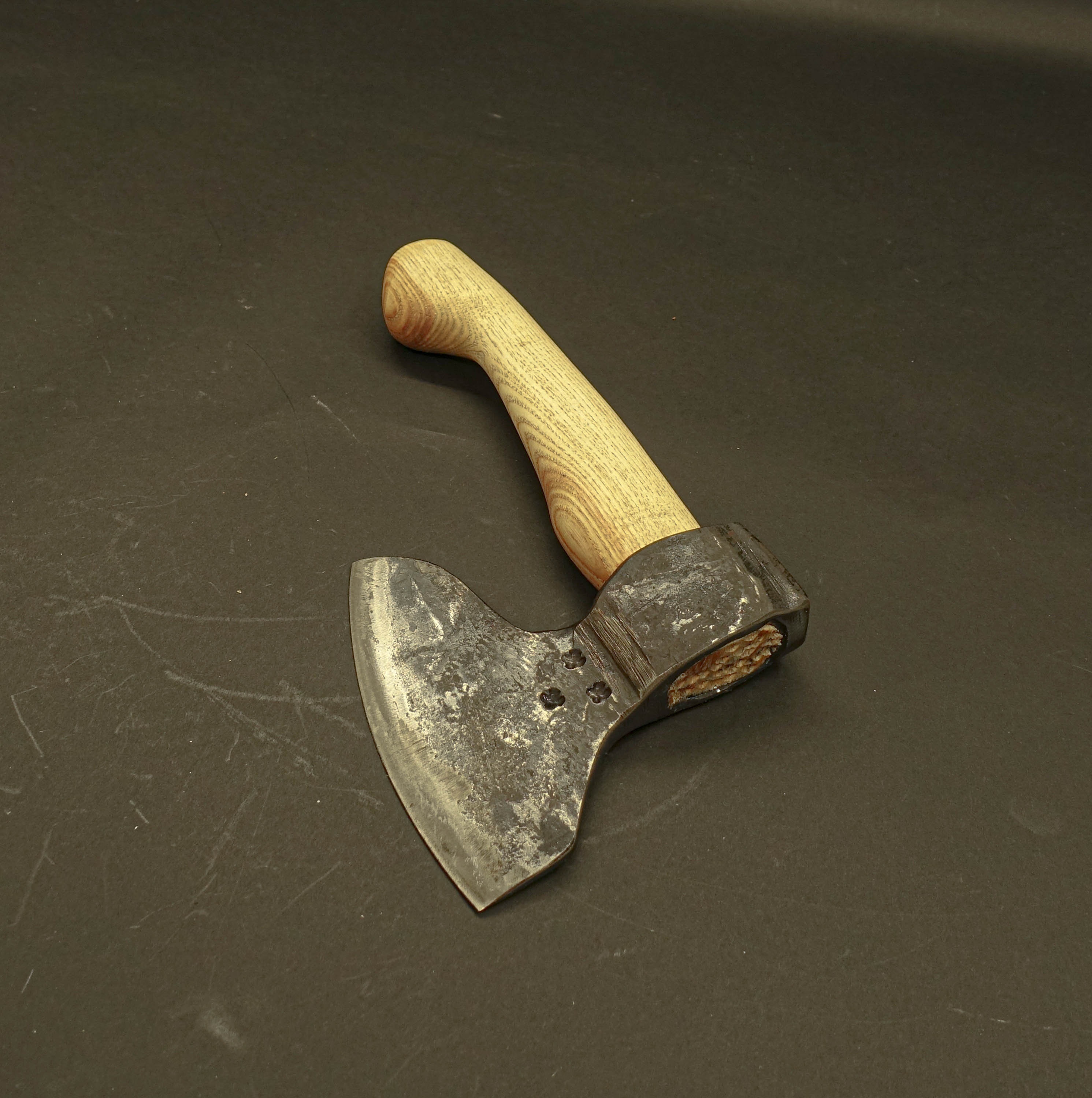 Hand Forged Broad Hewing Axe With Sign - Etsy
