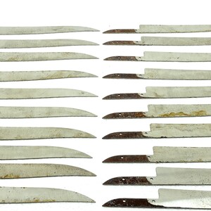 Lot of 20 Vintage Solingen Knife Fixed Blank Blade Hunting Knives - Etsy