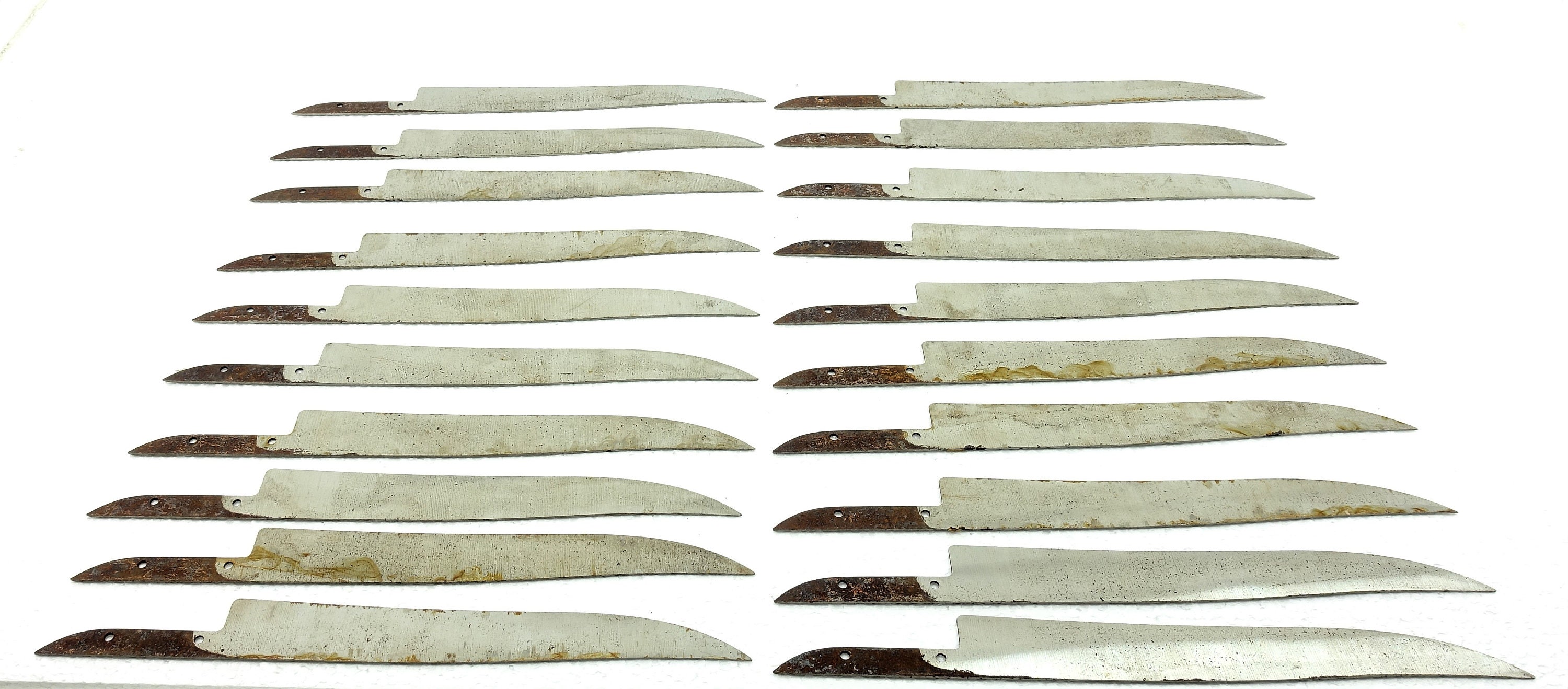 Lot of 20 Vintage Solingen Knife Fixed Blank Blade Hunting Knives - Etsy