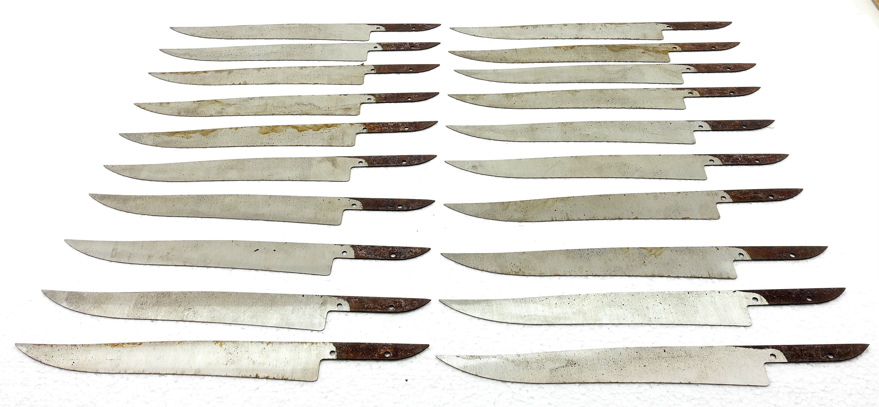 Lot of 20 Vintage Solingen Knife Fixed Blank Blade Hunting Knives - Etsy