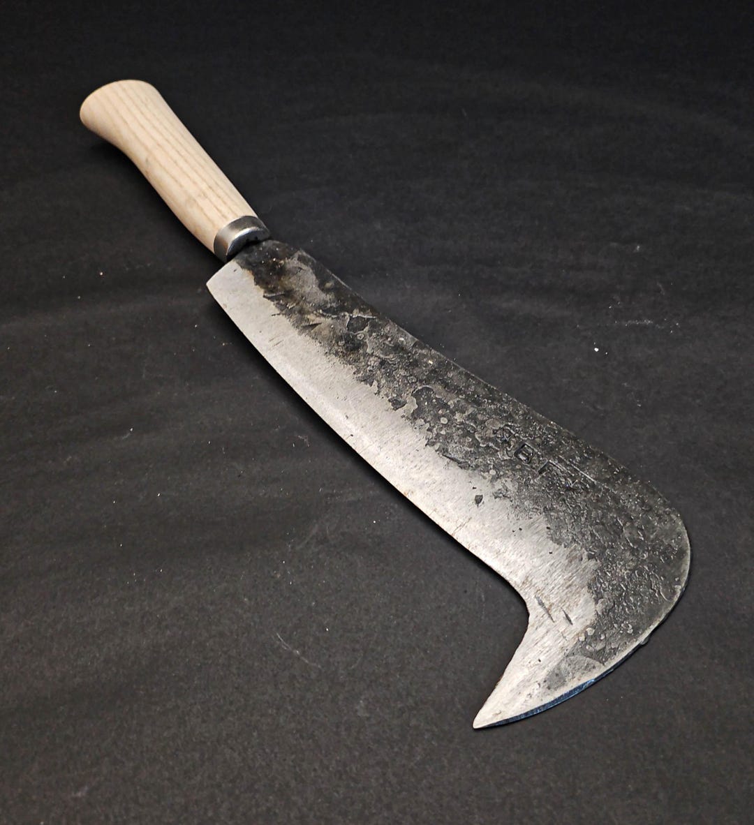 Billhook Brush Axe Hatchet Hook Slasher Pruning Copicing Scythe Forged ...