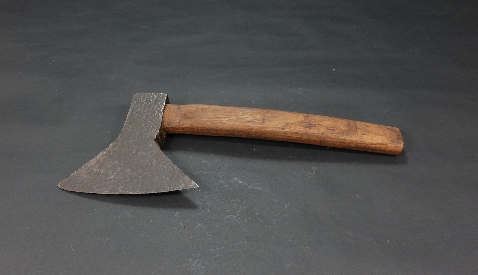ANTIC Goosewing Bearded Broad German Hatchet Axe Head Handmade Forged ...
