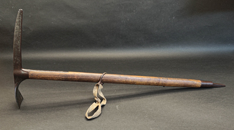 Rare Unusual Walking Stick Pickle Axe Ice Axe Eispickel STUBAI - Etsy