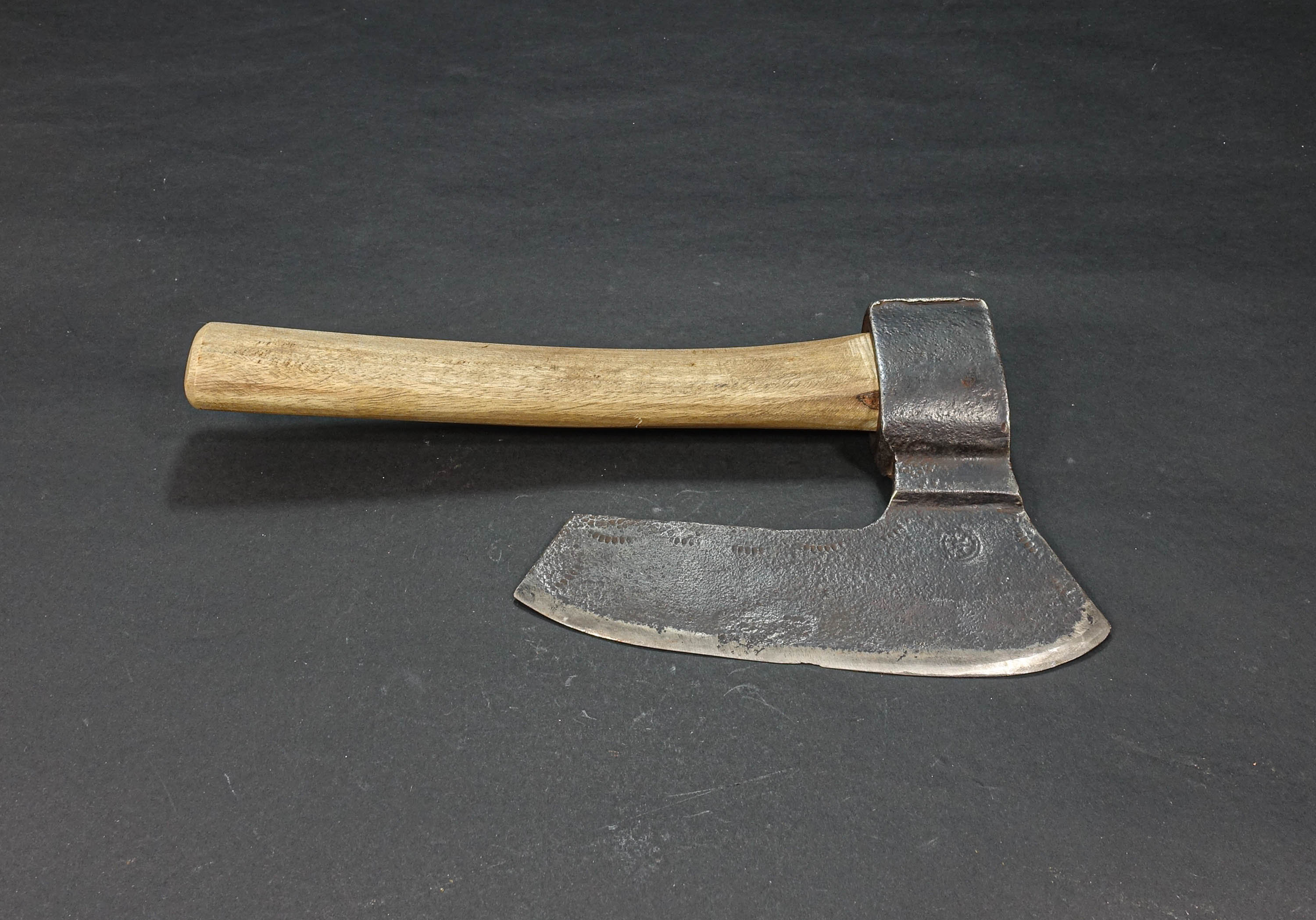 ANTIC Goosewing Bearded Broad German Hatchet Axe Head Handmade Forged ...