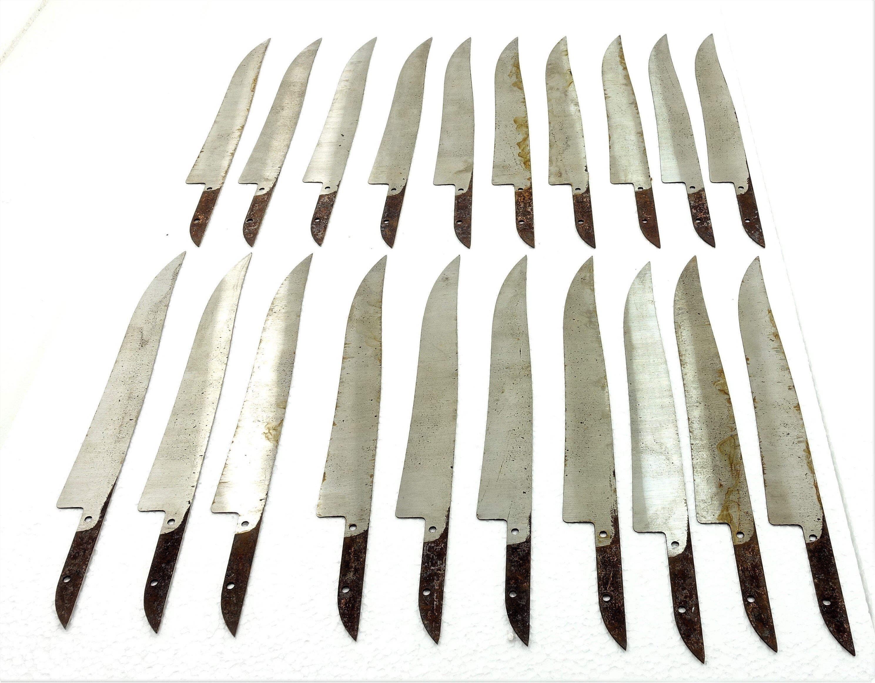 Lot of 20 Vintage Solingen Knife Fixed Blank Blade Hunting Knives - Etsy