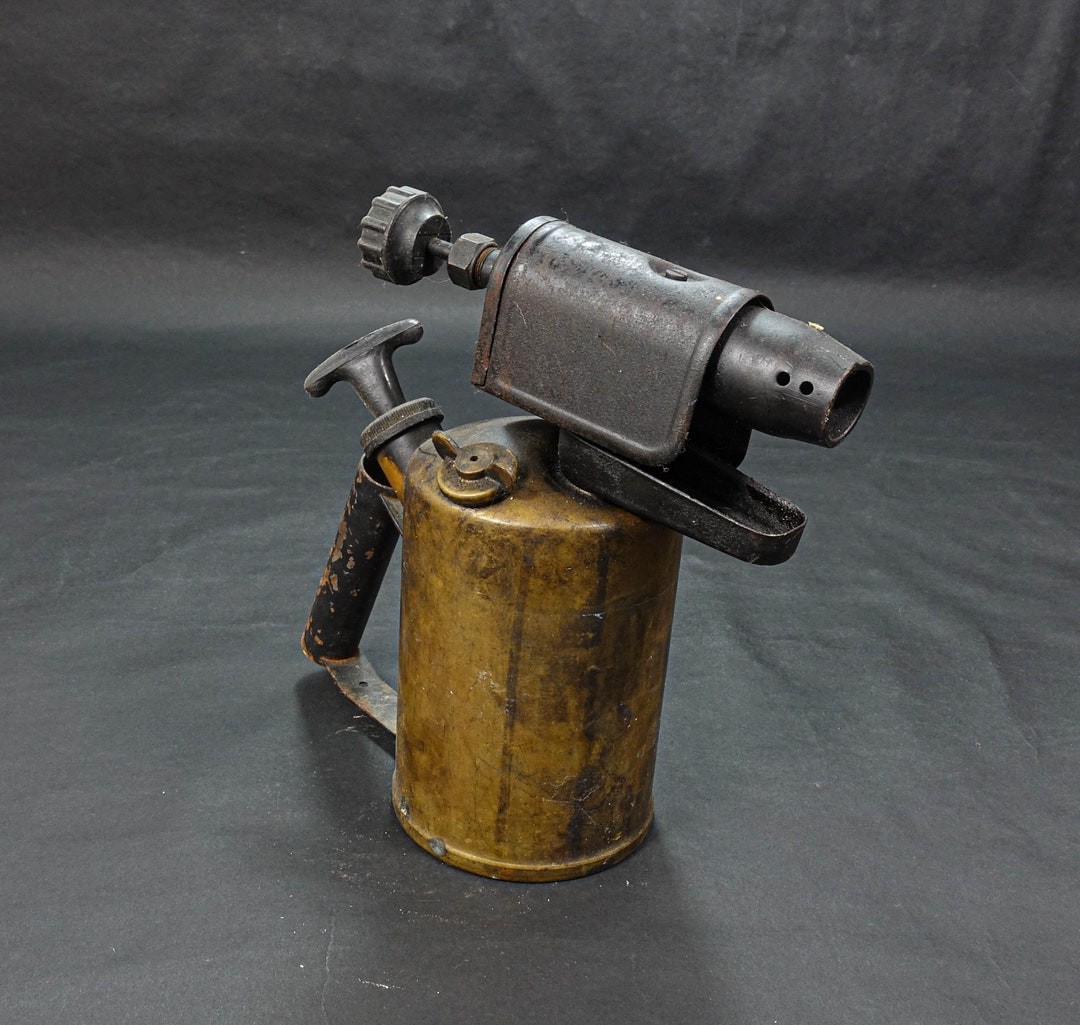 Vintage Brass Gasoline Blaw Torch - Etsy
