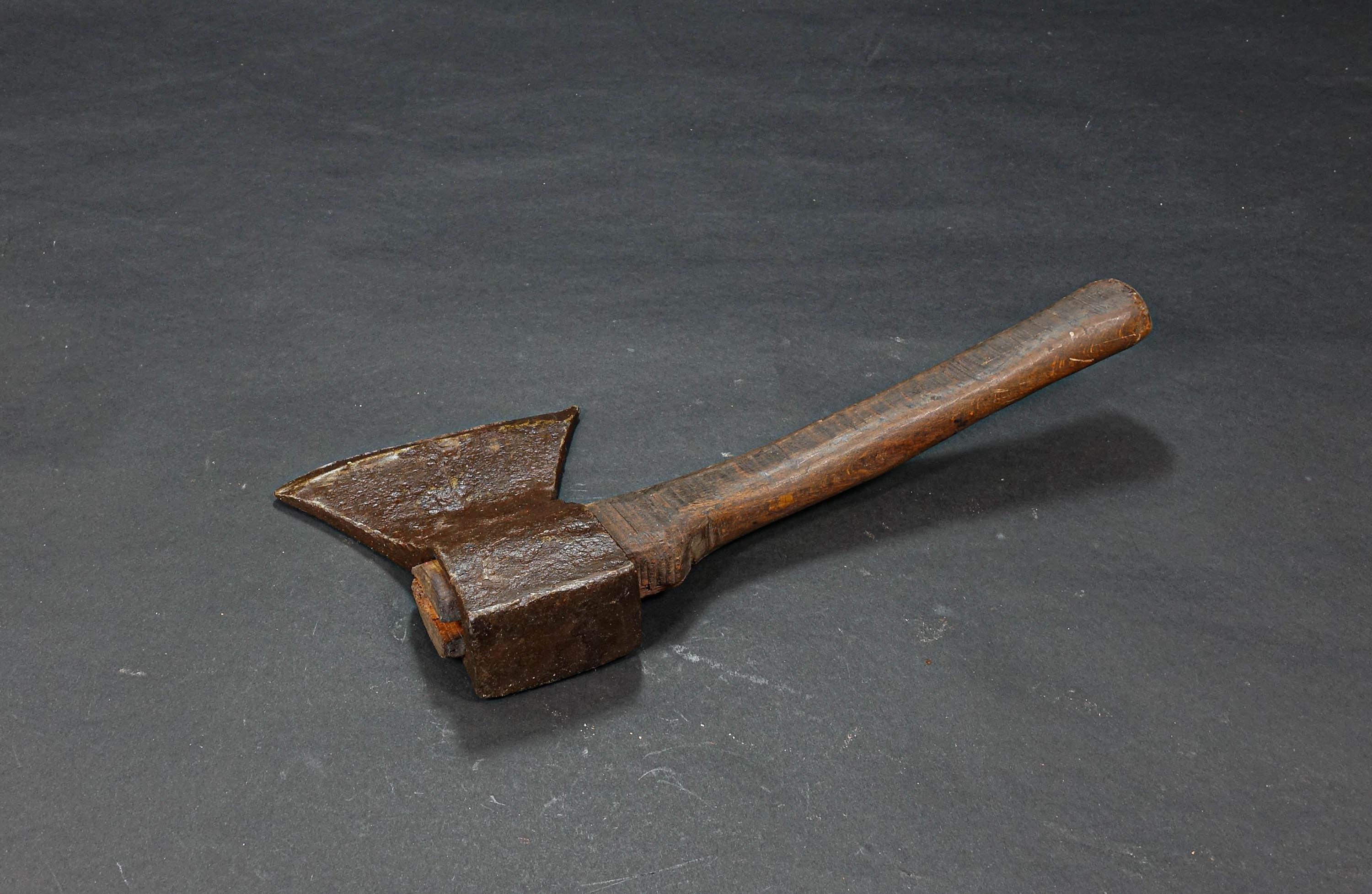 ANTIC Goosewing Bearded Broad German Hatchet Axe Head Handmade Forged ...