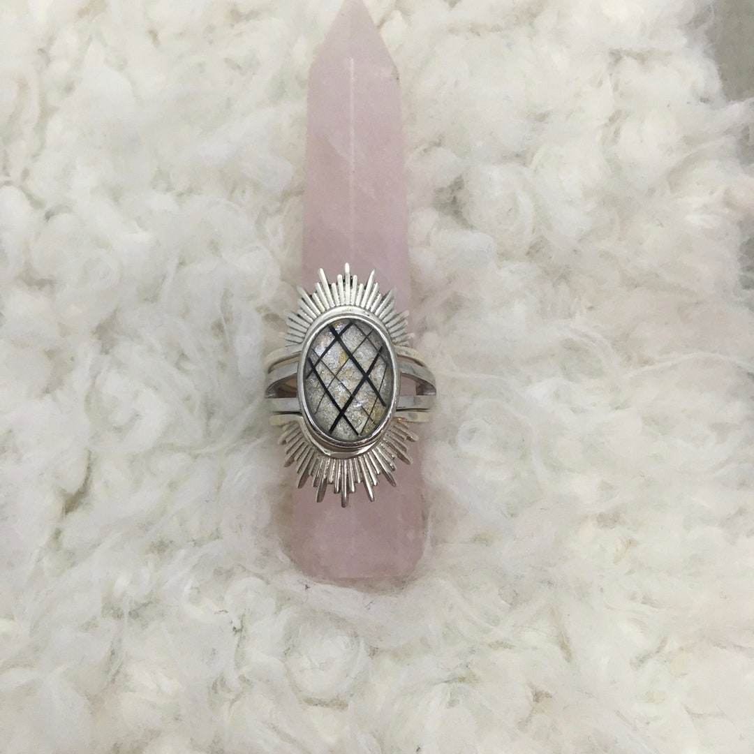 Split Shank Sterling Oval Adjustable Whisker Ring, Whisker Jewelry - Etsy