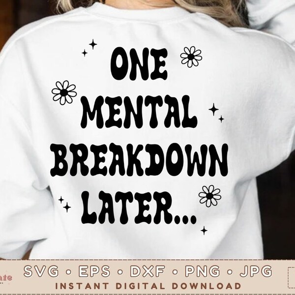 Mental Health Breakdown Png - Etsy