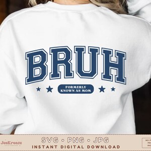 Bruh Formerly Known as Mom SVG PNG JPG | Funny Mom Svg | Mom Life Svg | Sarcastic Mom Svg ...