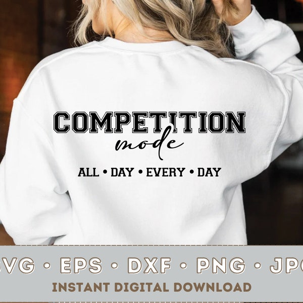 Competition Cheerleader Svg - Etsy UK