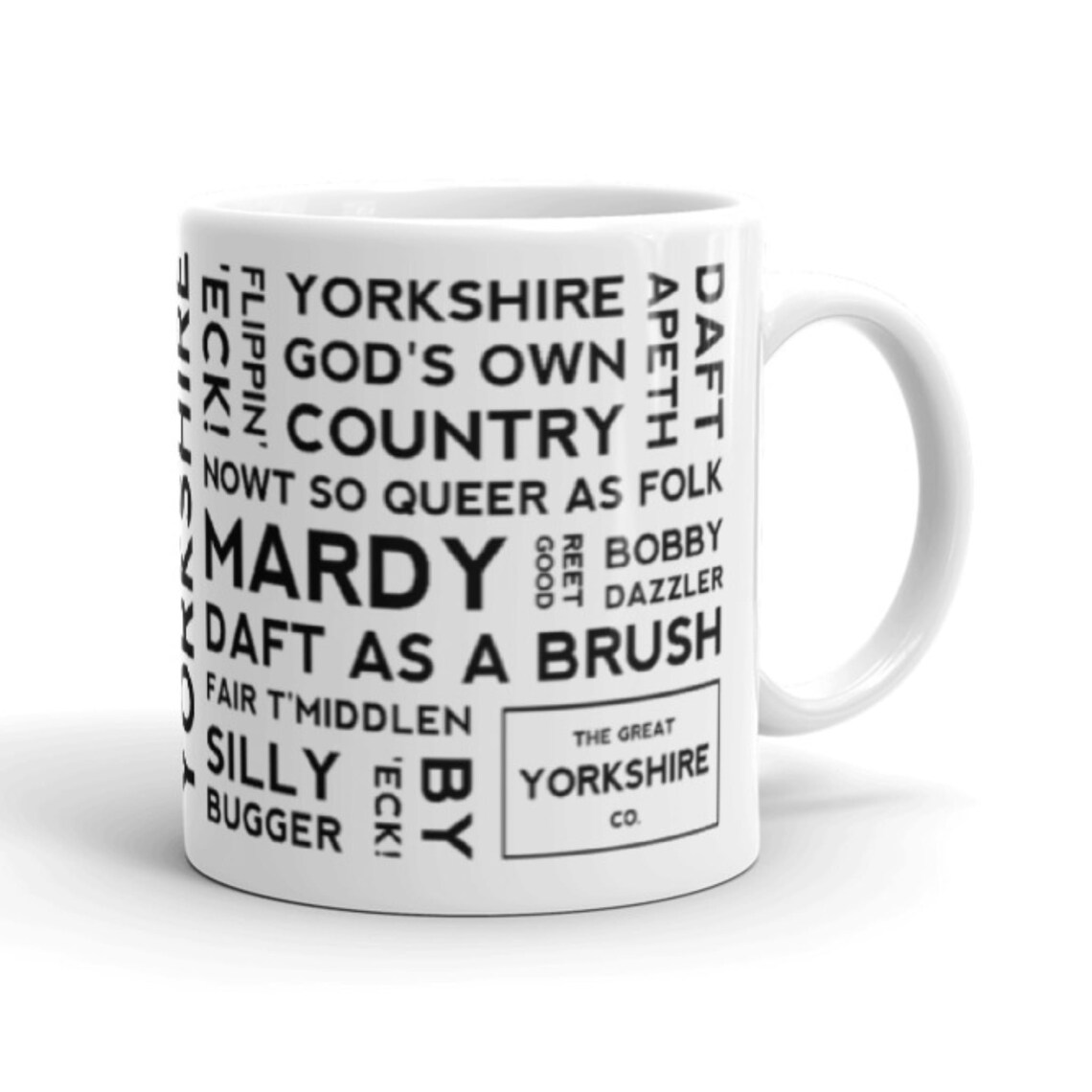Yorkshire Dialect Ceramic Mug Phrases / Slang / Sayings / - Etsy